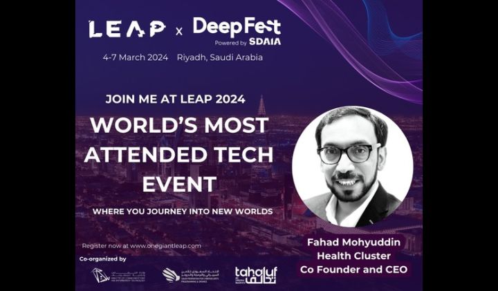 Health Cluster Attending The DeepFest at LEAP 2025, Riyadh